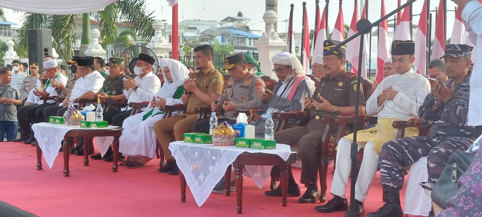 Watimpres Habib Lutfi Ali Yahya Hadir di Kirab Merah Putih dan Doa ...
